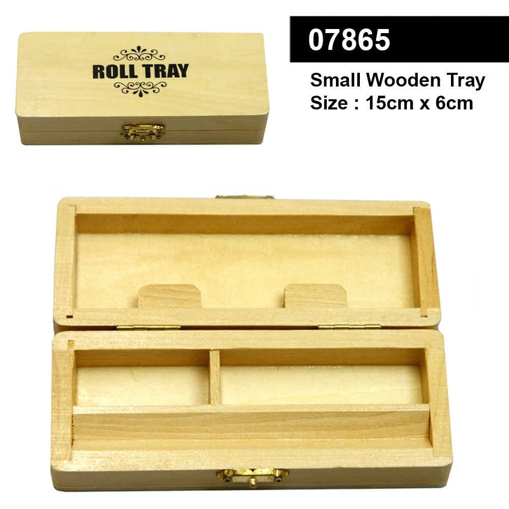 Roll Box | Small Wooden Roll Box-15cm x 6cm | Storage | Stash and ...