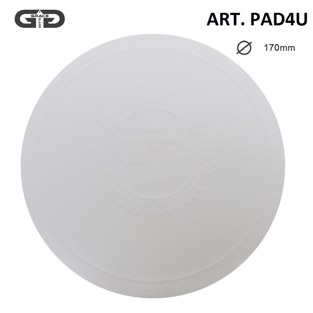 Grace Glass | Small silicon Pad - Underlay for Bongs- WHITE- Ø:170mm ...
