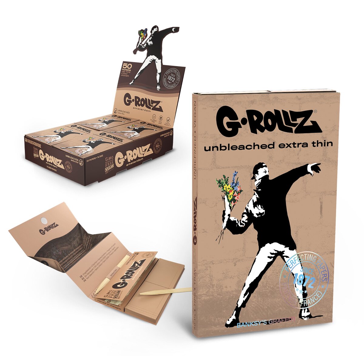 G-Rollz Rolling Papers for Wholesale | The New Ways