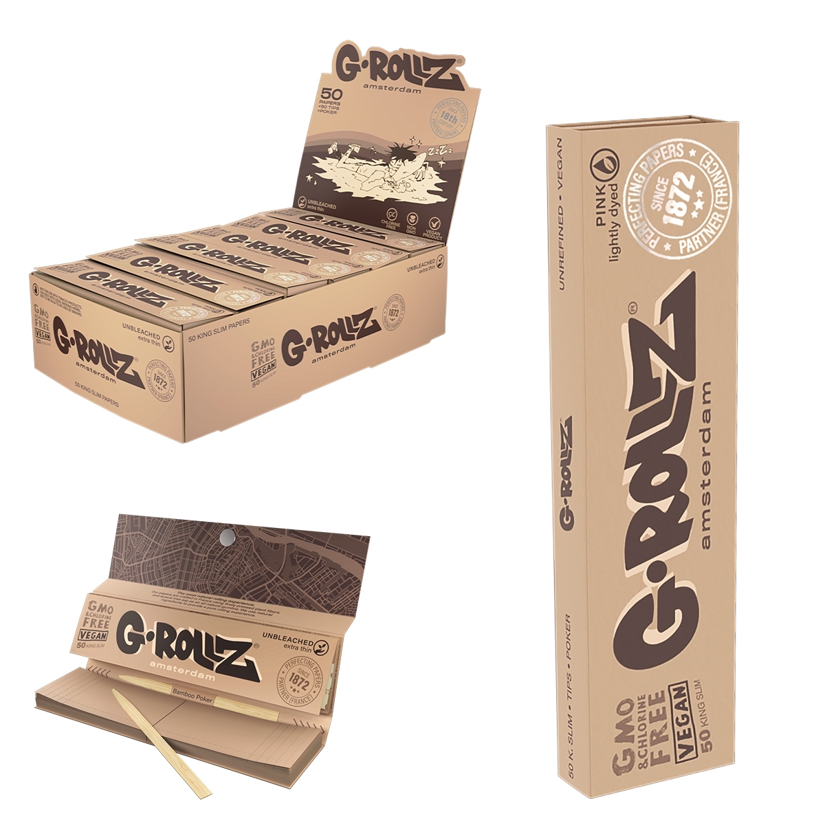 G-Rollz Rolling Papers for Wholesale | The New Ways